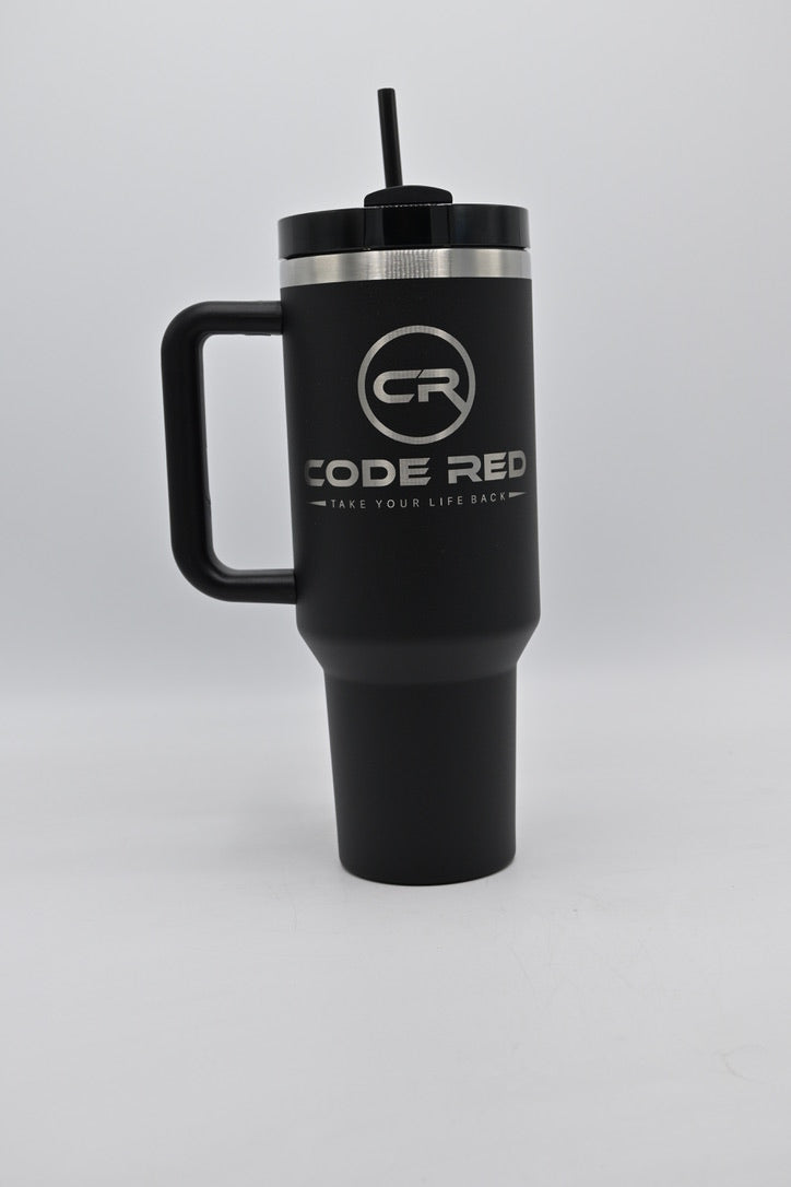 40 oz Code Red Tumbler – Code Red Lifestyle